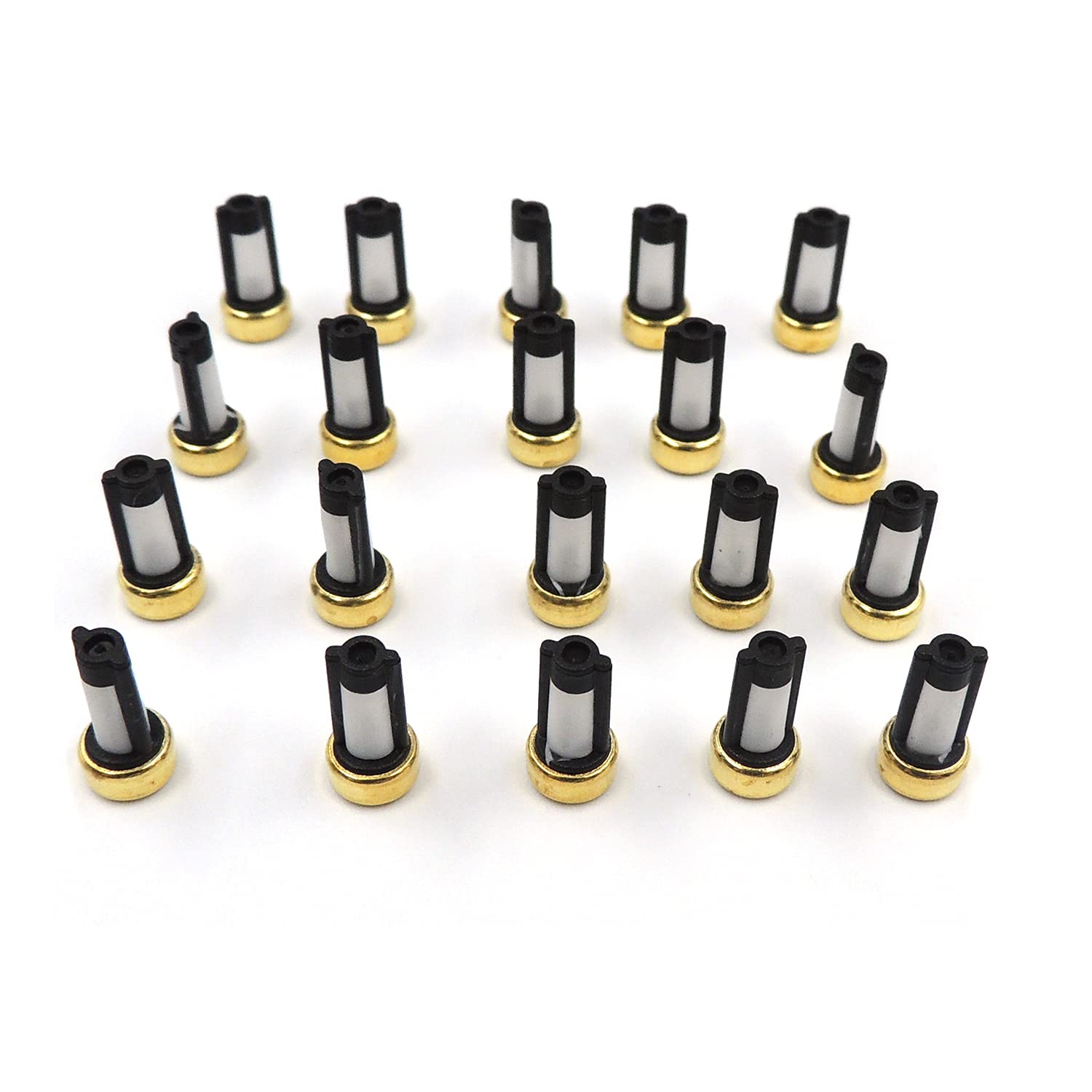 HiSport Fuel Injector 101 Micron Baskets Filter [6mm x 3mm x12mm] Univ