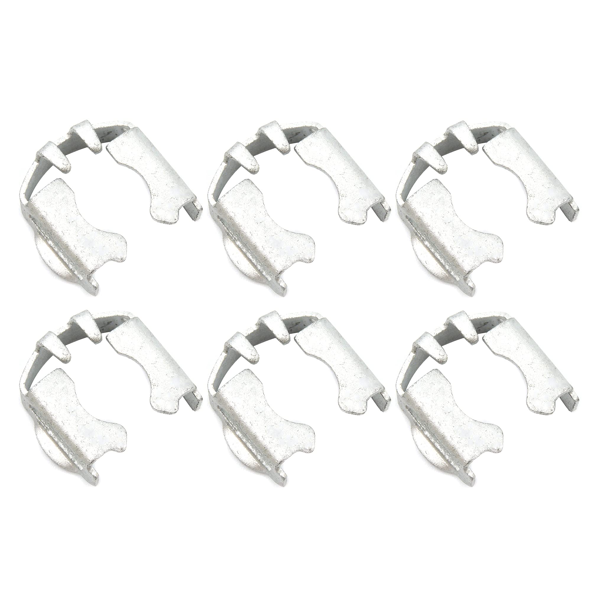HiSport Fuel Injector Metal Retaining Clip PC61004 12570620 6Pcs